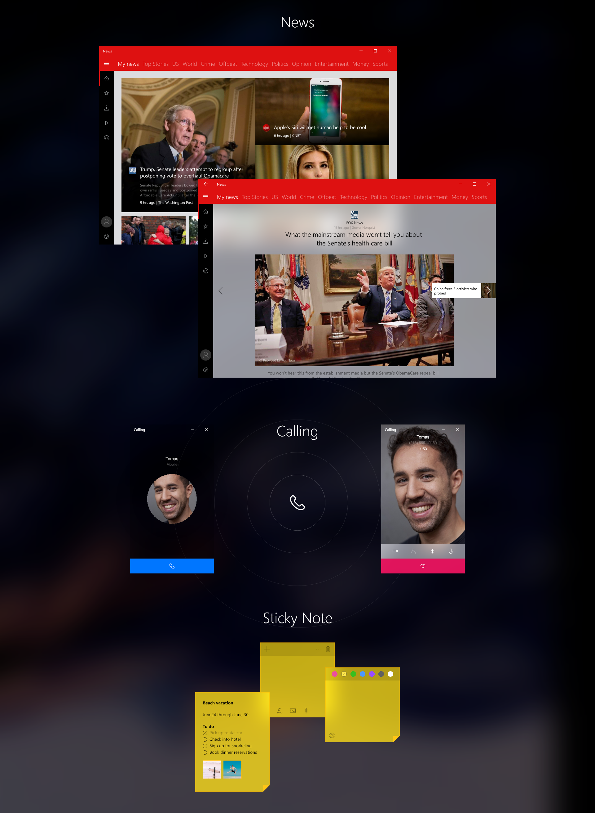 Windows Fluent Design Concept – Adobe XD Free Download | JEANS-STUDIO